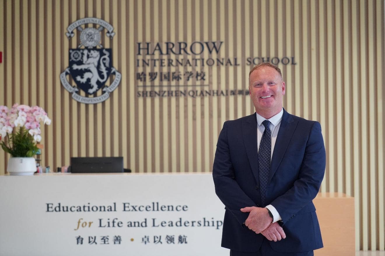 Mr Berry Joins Harrow Shenzhen as The New Head Master - Harrow Shenzhen